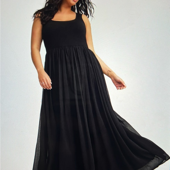 torrid | Dresses | Maxi Textured Chiffon Floor Dress | Poshmark